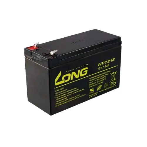 KUNG LONG Baterija WP7.2-1 F2, 12V, 7.2Ah