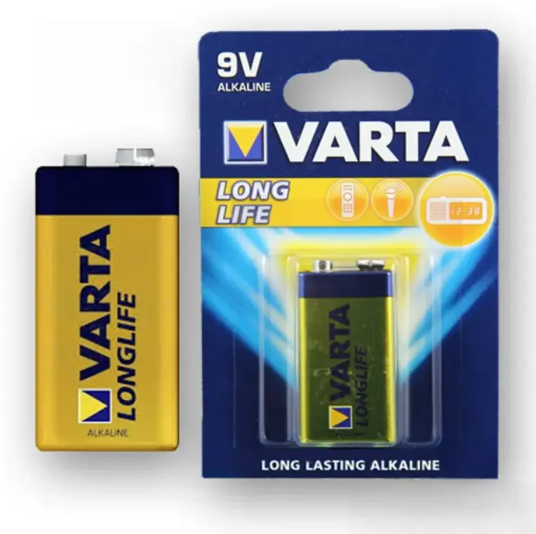 VARTA Alkalna baterija LONGLIFE, EXTRA 6LR61