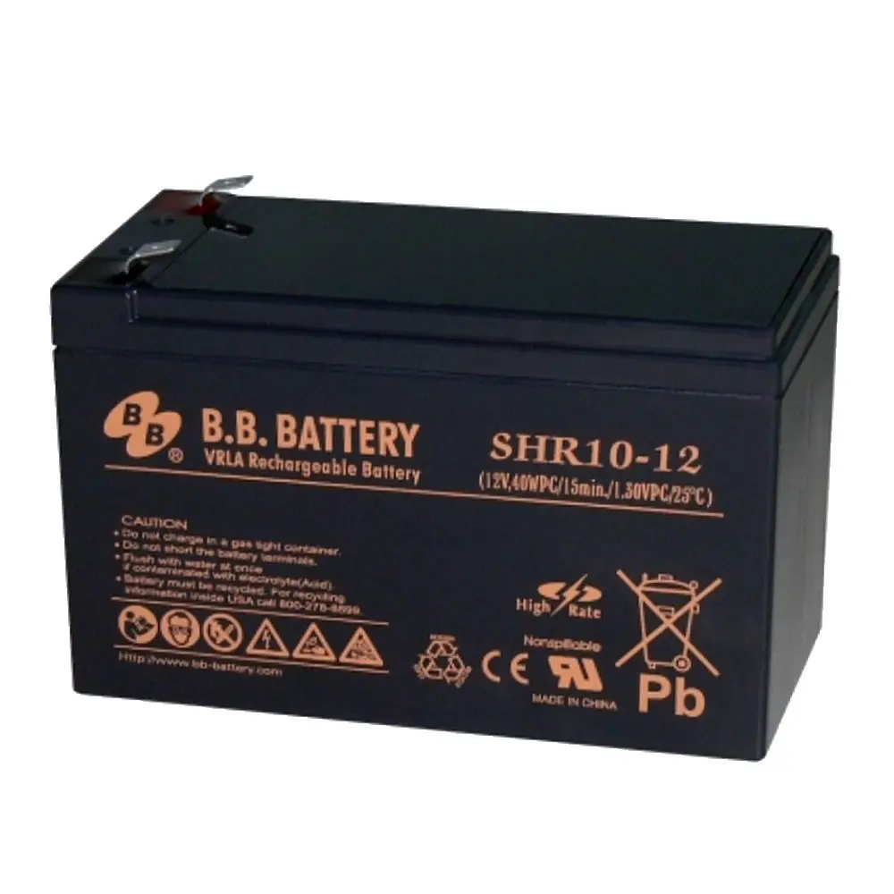 BB TECH Baterija terminal SHR10-12 BB T2, 12 V, 40 W, Crna
