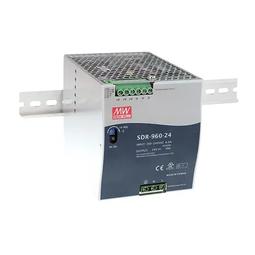 MEANWELL Industrijsko napajanje na DIN šini sa PFC funkcijom SDR-960-24, 960 W