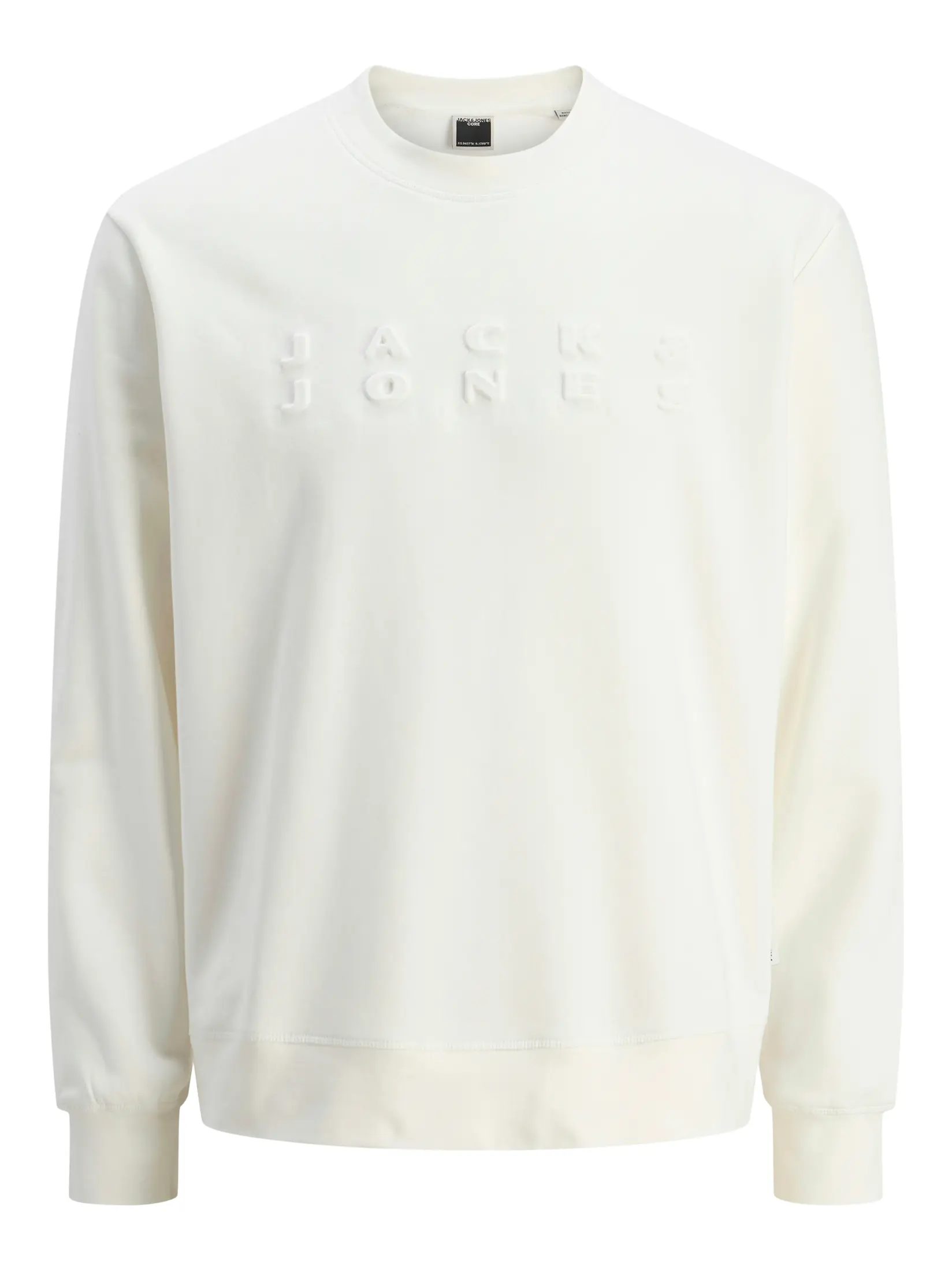 JACK & JONES Muški duks 12274127, Beli
