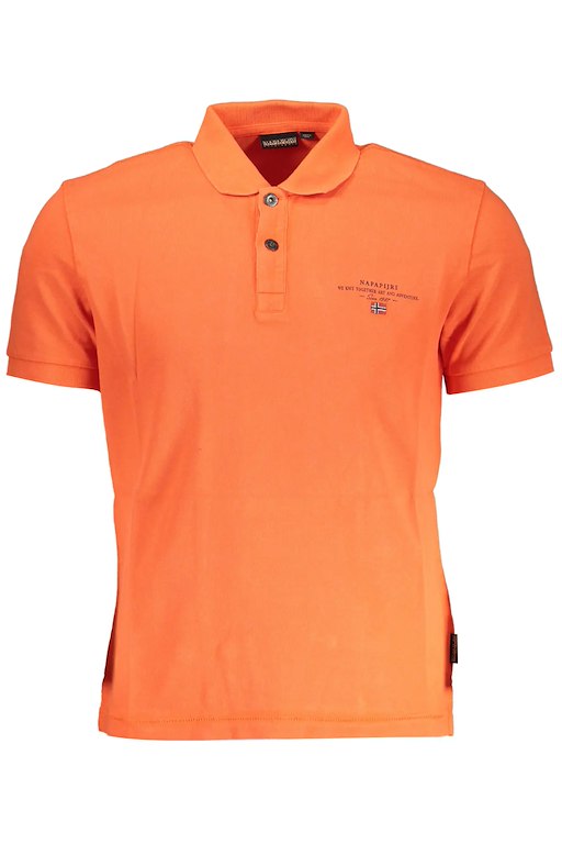 NAPAPIJRI Muška polo majica NP0A4GDL-ELBAS-SS-4_ROSSO_R05, Crvena