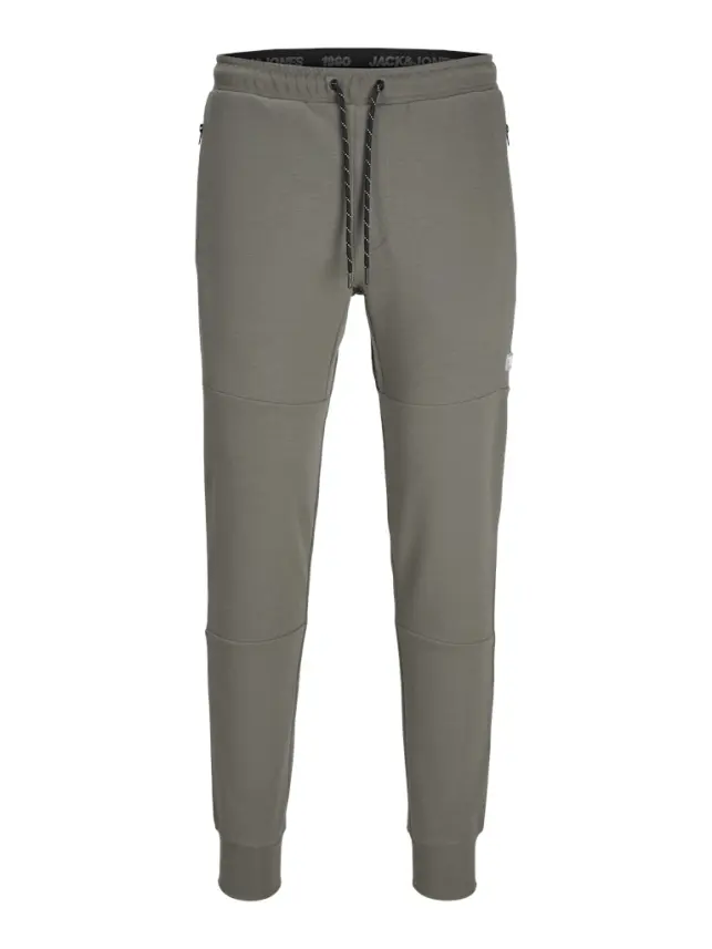 JACK & JONES Muški donji deo trenerke 12184970, Maslinasti