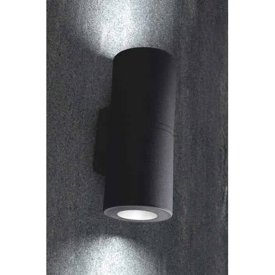 FRANCA 90 2L CCT 2700-4000K zidna lampa crna IP55 2xGU10 LED 2×3 5W sijalica uključena uz proizvod 3A7 003 000 U2K