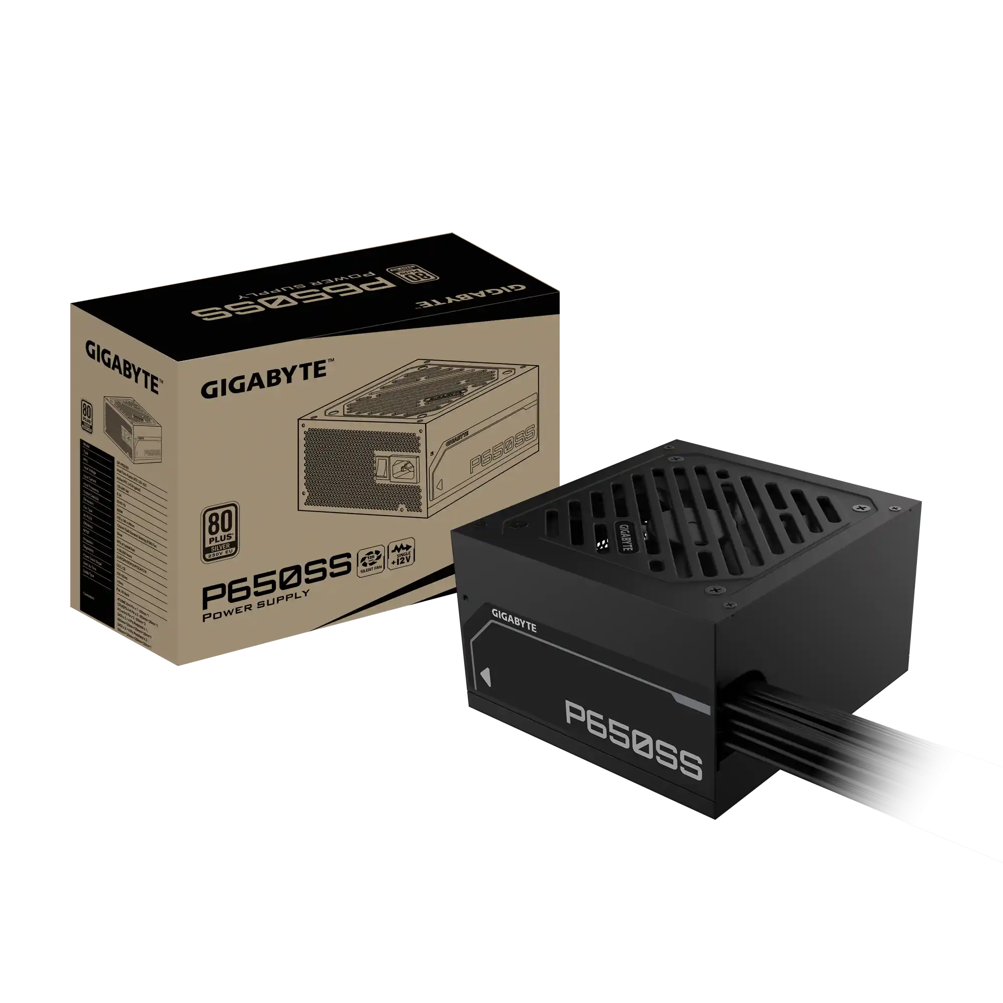 Napajanje 650W Gigabyte GP-P650SS Silver