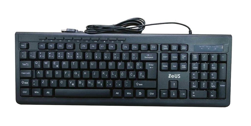 Tastatura Zeus Z210 Srb