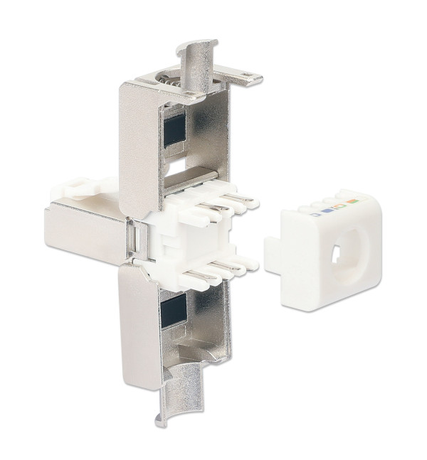 Modul muški RJ45 Intellinet 790796 Cat6a/tool-less/oklopljen