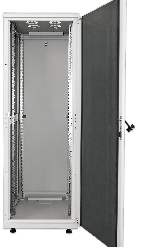 Rack orman Intellinet 713030 19"/42U 600x600x2033/staklena vrata/bravica