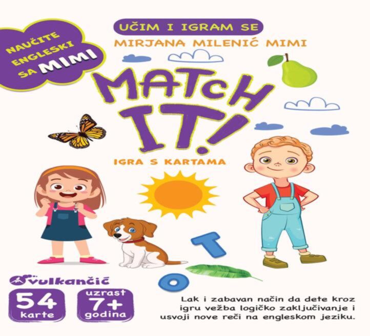 VULKAN Knjiga Karte - MATCH IT
