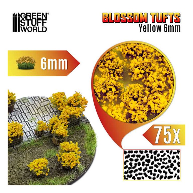 BLOSSOM TUFT - YELLOW