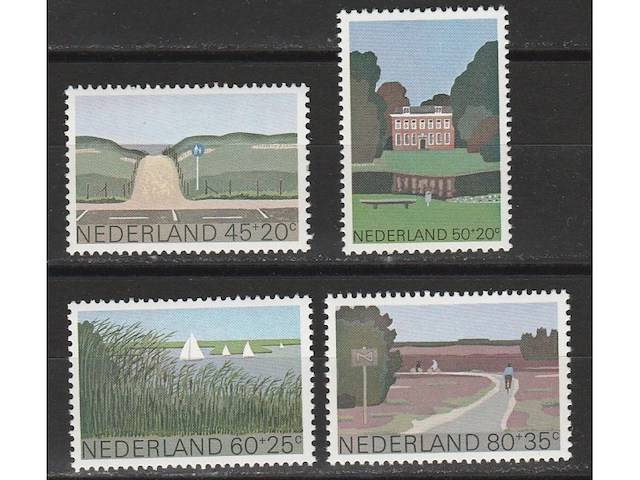 Netherlands - 1980 - Landscapes - MNH