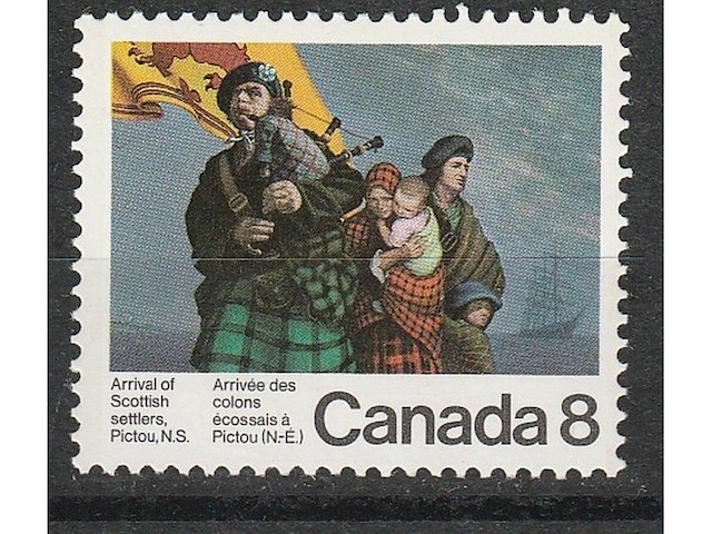 Canada, Kanada-Arrival of Scottish Settlers-1973 - MNH