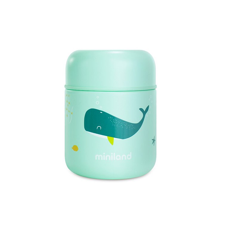 Miniland termos za hranu Mini Whale, 280 ml