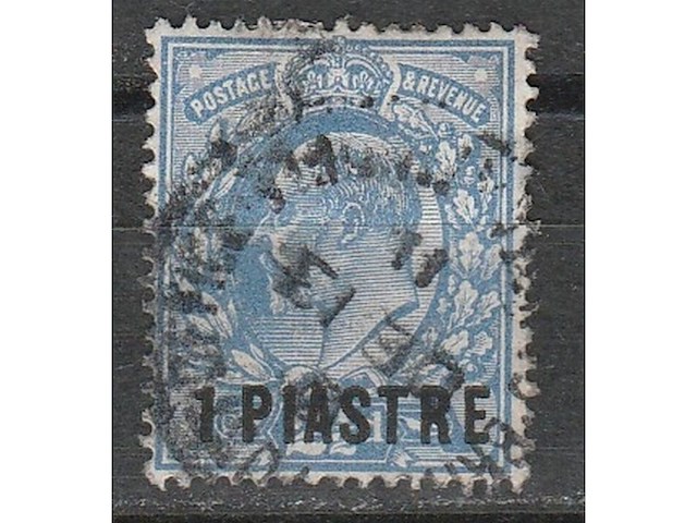 Turkey - British Post Offices - 1906