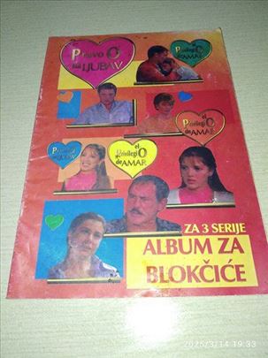 Album za sličice Pravo na ljubav Privilegio de Ama