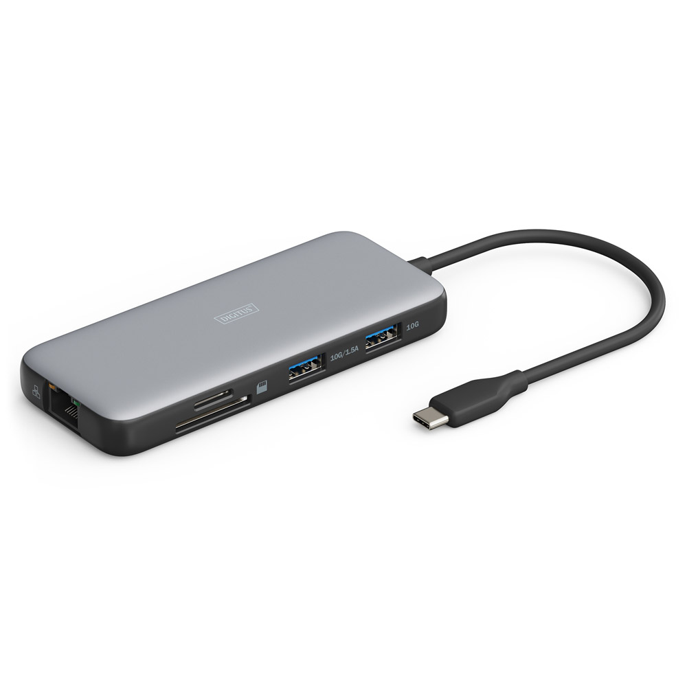 USB-C 8u1 docking stanica