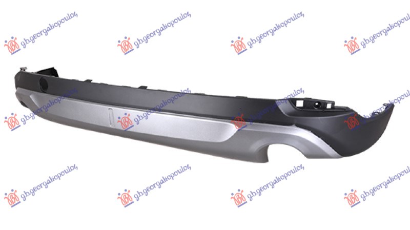 SPOJLER ZADNJEG BRANIKA (DELIMICNO SREBRNI) (NEWGROUND EDITION) MAZDA CX5 (2022-) (OEM: KSD5-50-222, KSD550222)