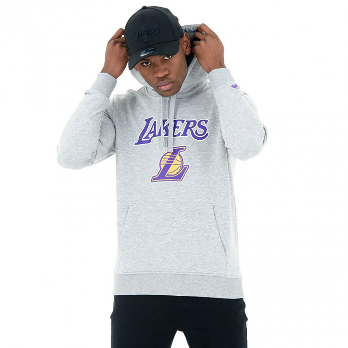 Los Angeles Lakers New Era NBA Regular duks sa kapuljačom