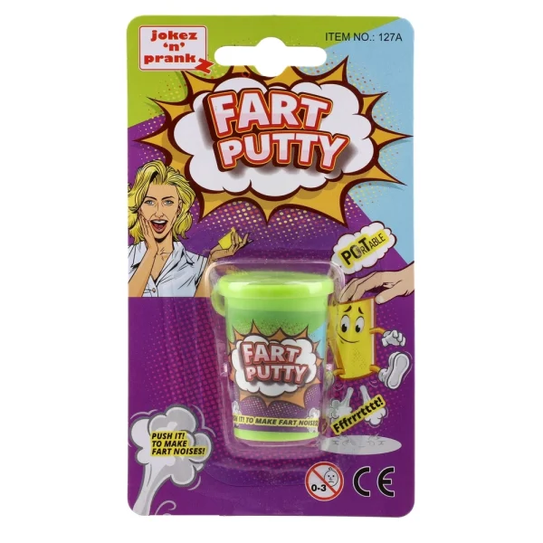 Bambini, prank, fart putty