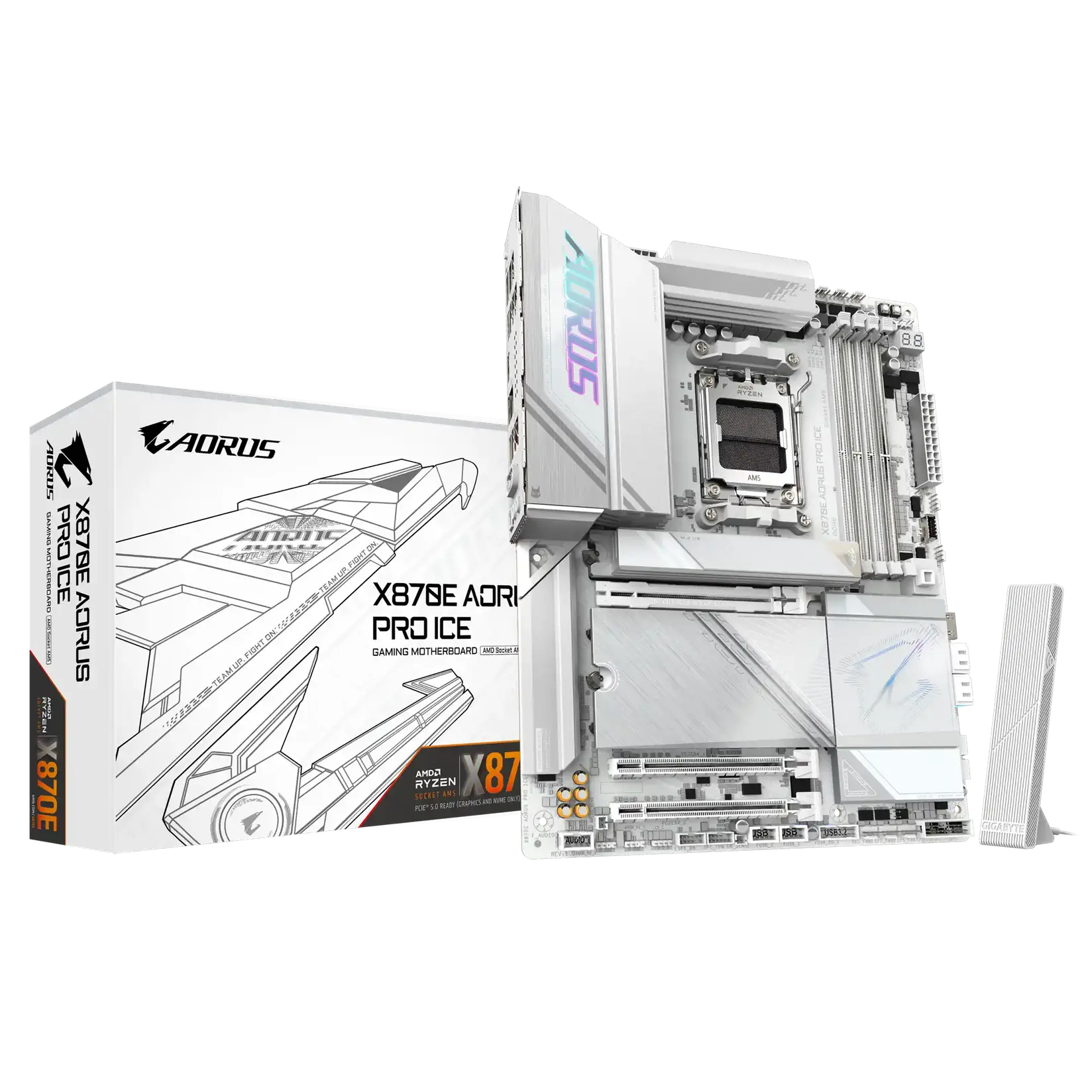 GIGABYTE Matična ploča AM5 X870E AORUS PRO ICE