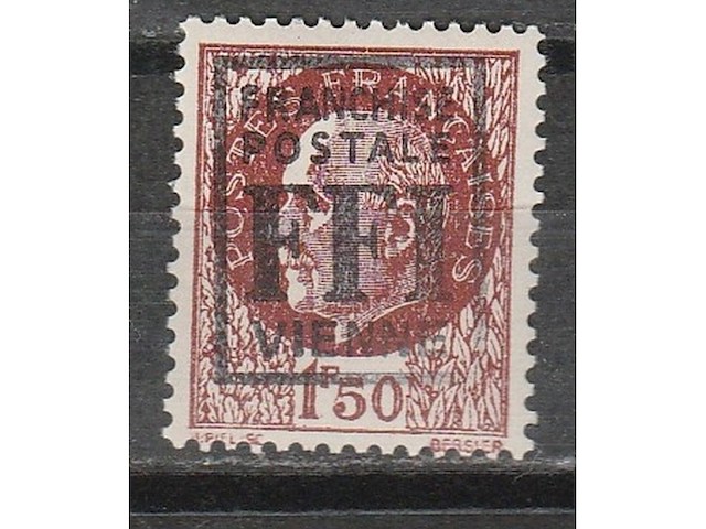 France Liberte, Vienne - 1944 - MNH