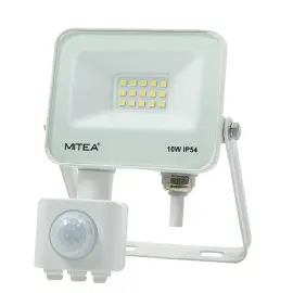 MITEA LIGHTING Reflektor sa senzorom M490010-RLS-B5, 6500K, SMD, ECO, 10W, Beli
