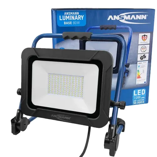 ANSMANN Led reflektor FL7200AC 80 W, Crni
