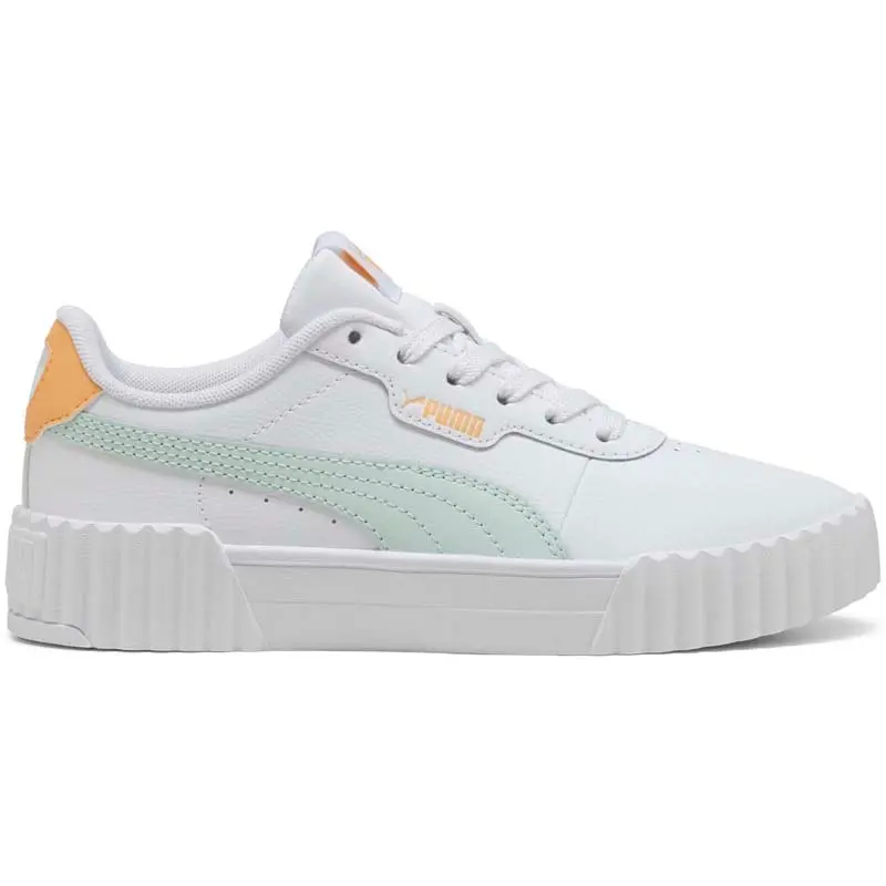PUMA Patike za devojčice CARINA 3.0 JR, Belo - zelene