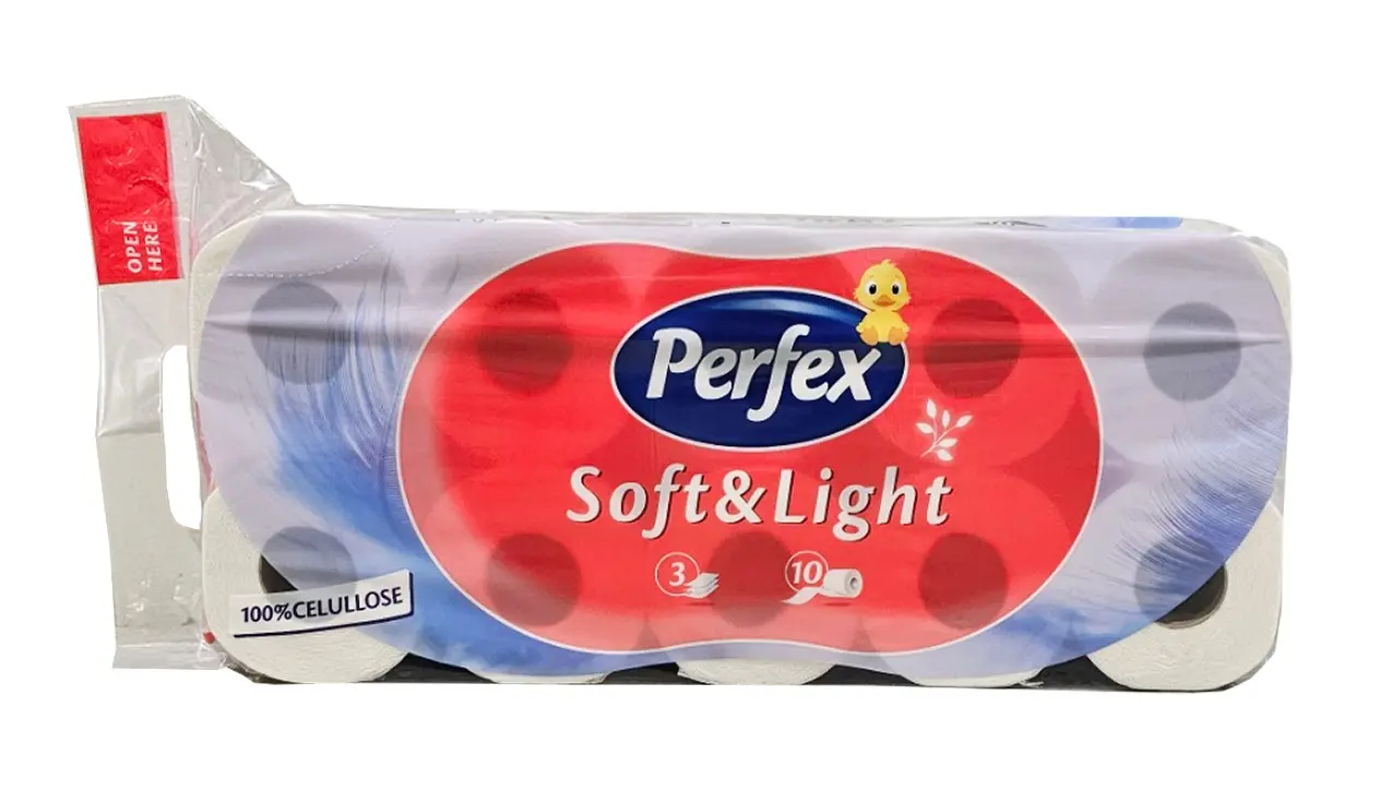 PERFEX Toalet papir troslojni 10/1