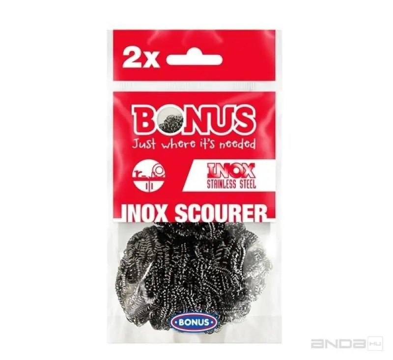 BONUS Žica za sudove Inox B088, 2 komada