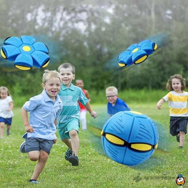 Lopta koja se pretvara u frizbi FLYING SAUCER