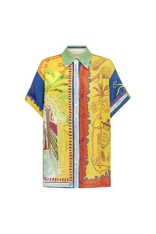 ALEMAIS SURREALIST SUMMER SHIRT