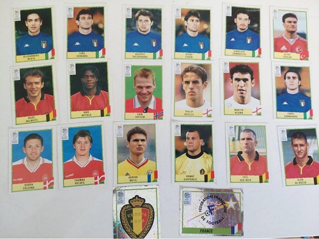 Euro 2000 Panini 42 slicice