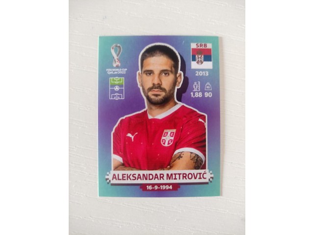 Panini FIFA 2022 international Qatar SRB 18
