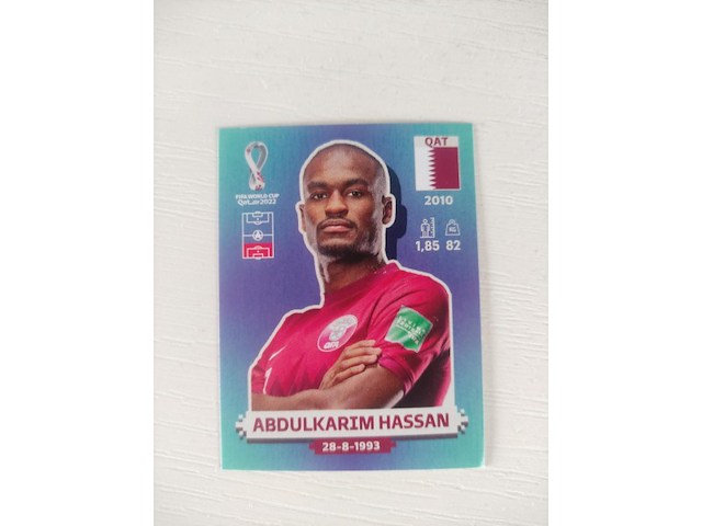 Panini FIFA 2022 international Qatar QAT 07