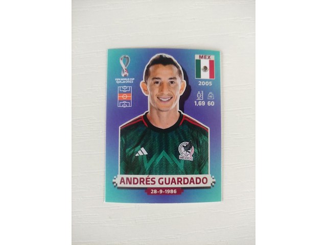 Panini FIFA 2022 international Qatar MEX 13