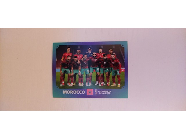 Panini FIFA 2022 international Qatar MAR 01
