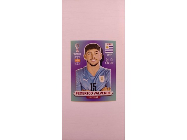 Panini FIFA 2022 international Qatar URU 15