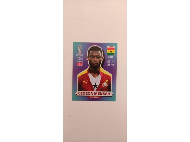 Panini FIFA 2022 international Qatar GHA 08