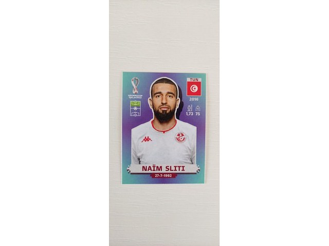 Panini FIFA 2022 international Qatar TUN 20