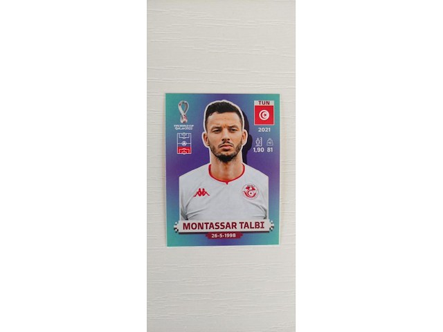 Panini FIFA 2022 international Qatar TUN 11