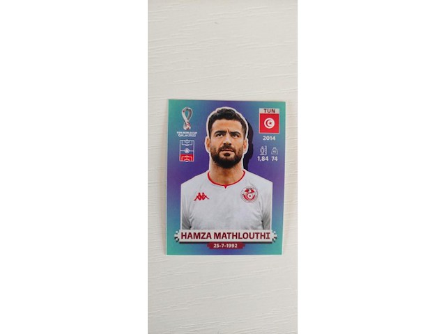 Panini FIFA 2022 international Qatar TUN 09