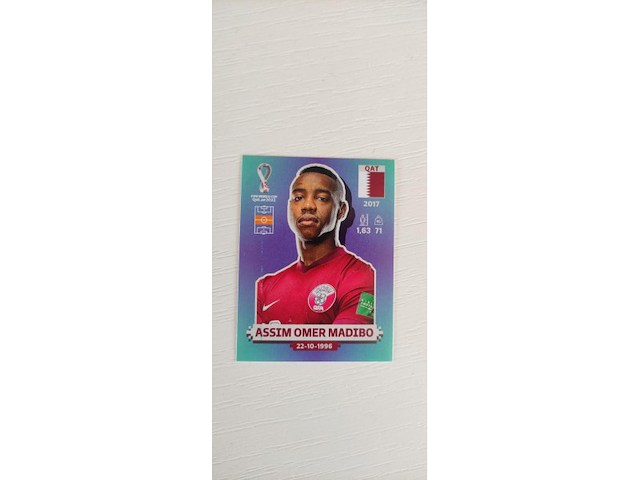 Panini FIFA 2022 international Qatar QAT 14