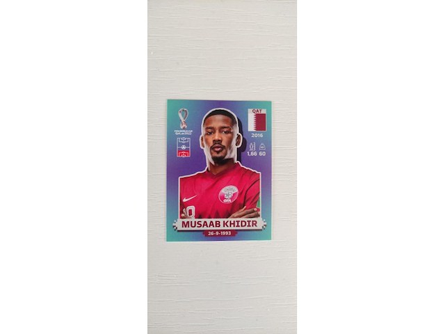 Panini FIFA 2022 international Qatar QAT 08