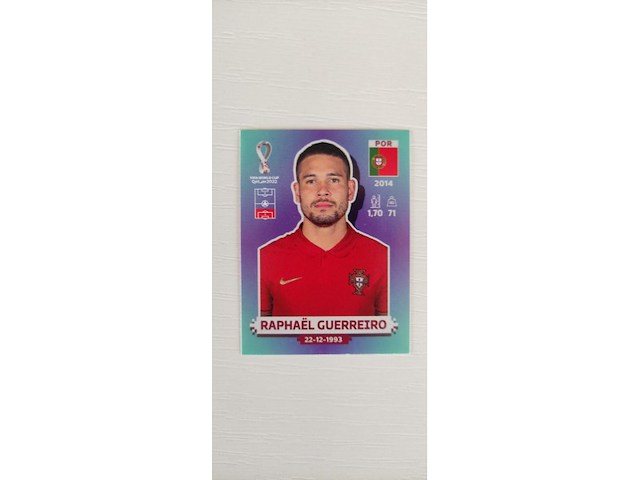 Panini FIFA 2022 international Qatar POR 09