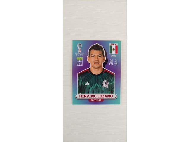 Panini FIFA 2022 international Qatar MEX 20