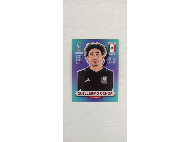 Panini FIFA 2022 international Qatar MEX 03