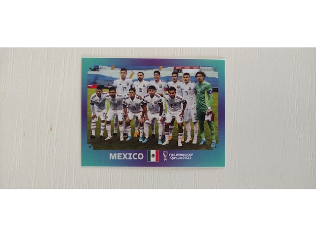 Panini FIFA 2022 international Qatar MEX 01