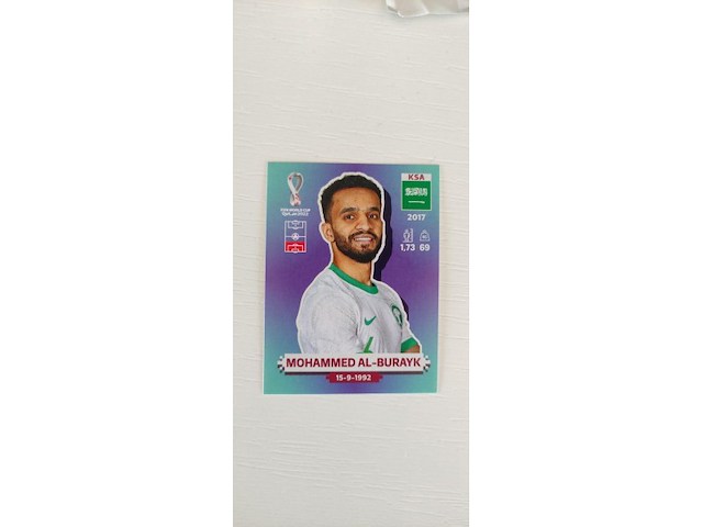 Panini FIFA 2022 international Qatar KSA 07