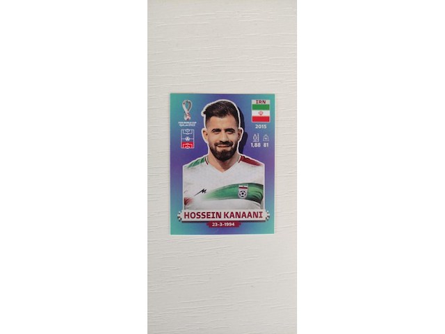Panini FIFA 2022 international Qatar IRN 07
